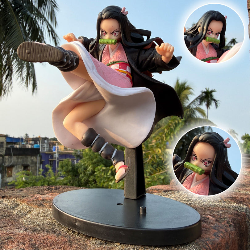 Dragon Ball Nezuku Kamado Kick Battle Pose PVC Action figure [31 cm ...