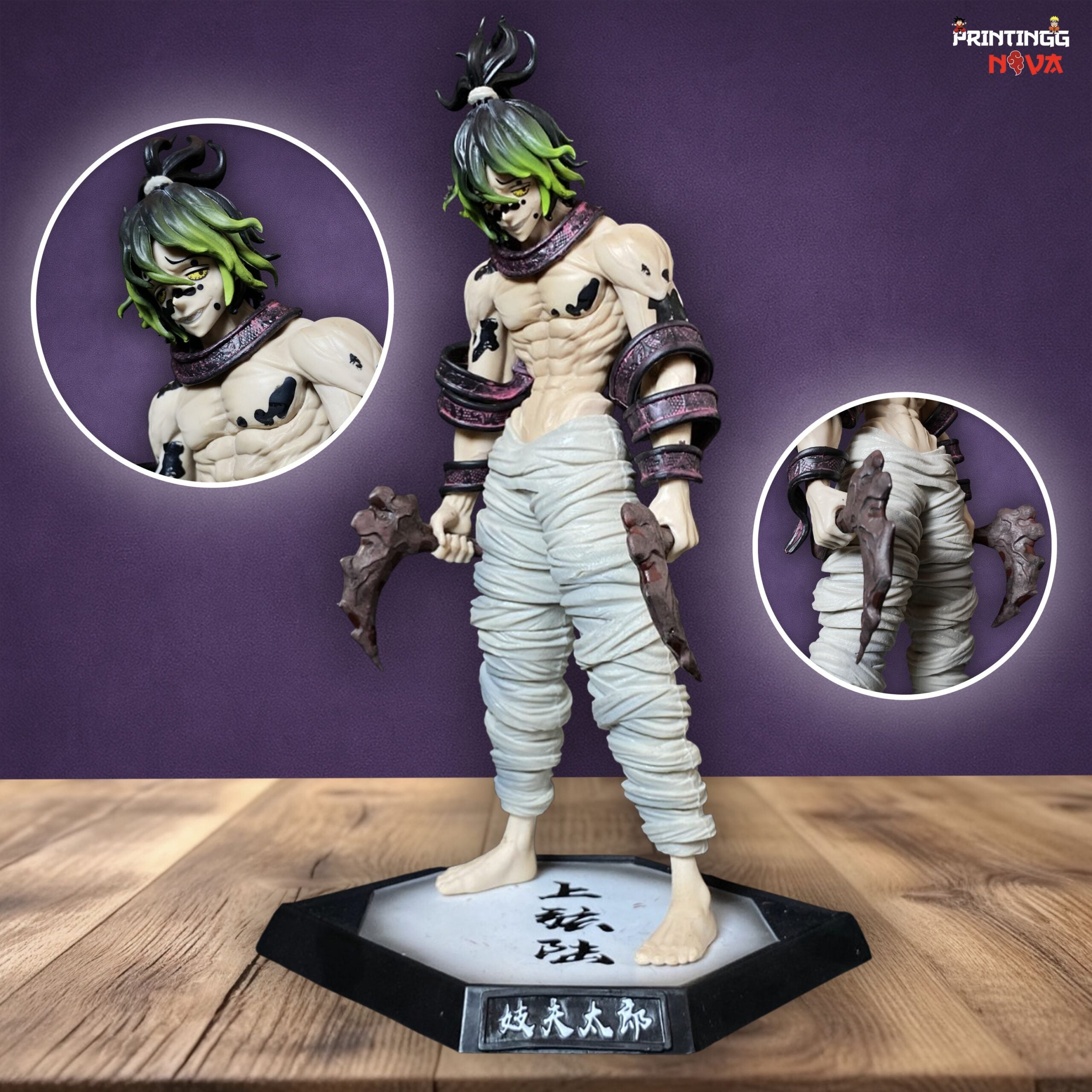 Gyutaro Anime Action Figure Demon Slayer PVC Action figure [31 cm ...