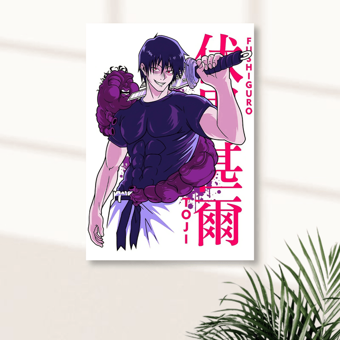TOJI FUSHIGURO || ANIME POSTERS || JUJUTSU KAISEN #45 – Printingg Nova