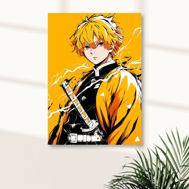 ZENITSU AGATSUMA || ANIME POSTERS || DEMON SLAYER #18 – Printingg Nova