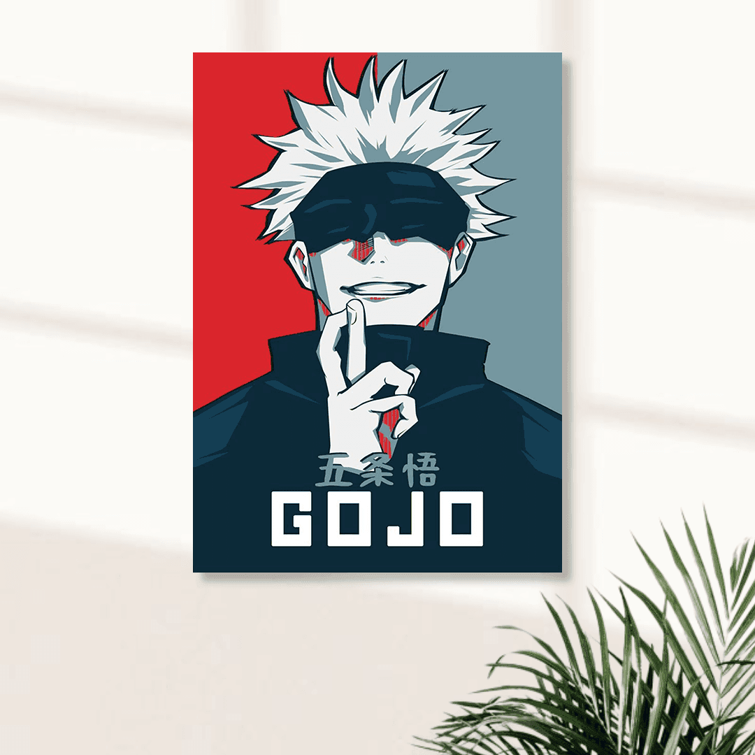 SATORU GOJO || ANIME POSTERS || JUJUTSU KAISEN #37 – Printingg Nova