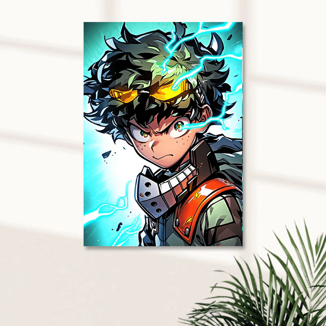 IZUKU MIDORIYA || ANIME POSTERS || MY HERO ACADEMIA #2 – Printingg Nova